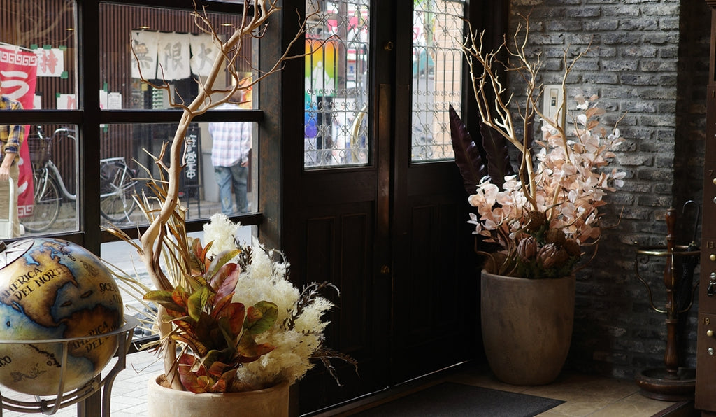 shalu 船橋店 | 植物･造花の店舗ディスプレイ | 空間デザイン･装飾のIROHA D'ECOR
