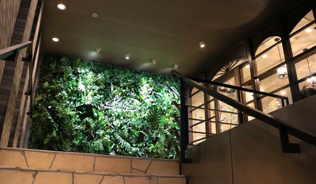 shalu 八王子店 | 植物･造花の店舗ディスプレイ | 空間デザイン･装飾のIROHA D'ECOR
