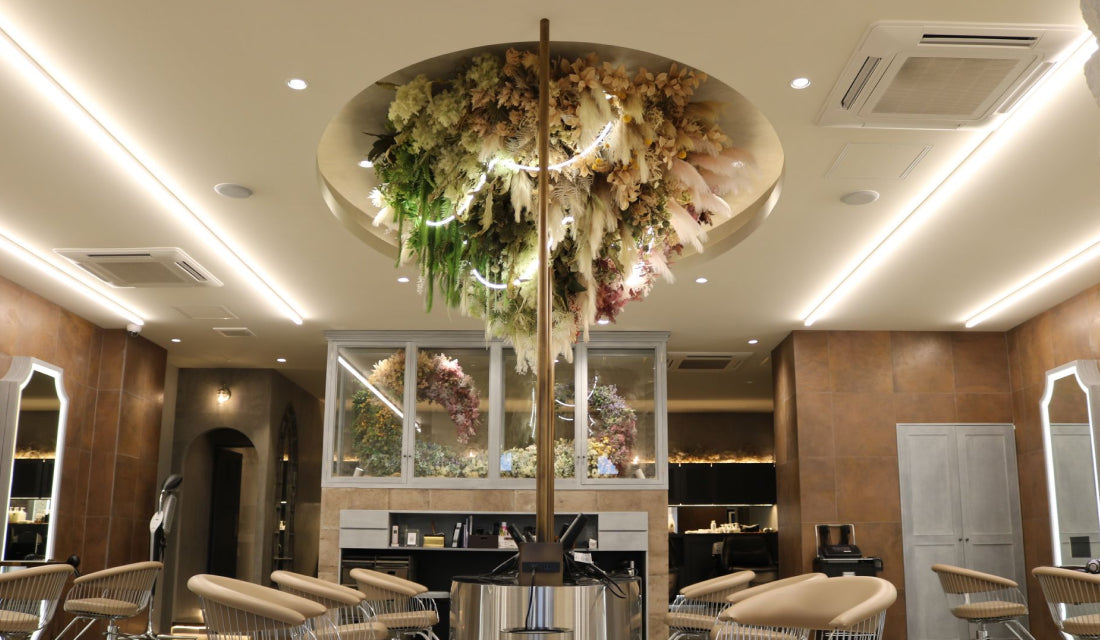 shalu 平塚店 | 植物･造花の店舗ディスプレイ | 空間デザイン･装飾のIROHA D'ECOR